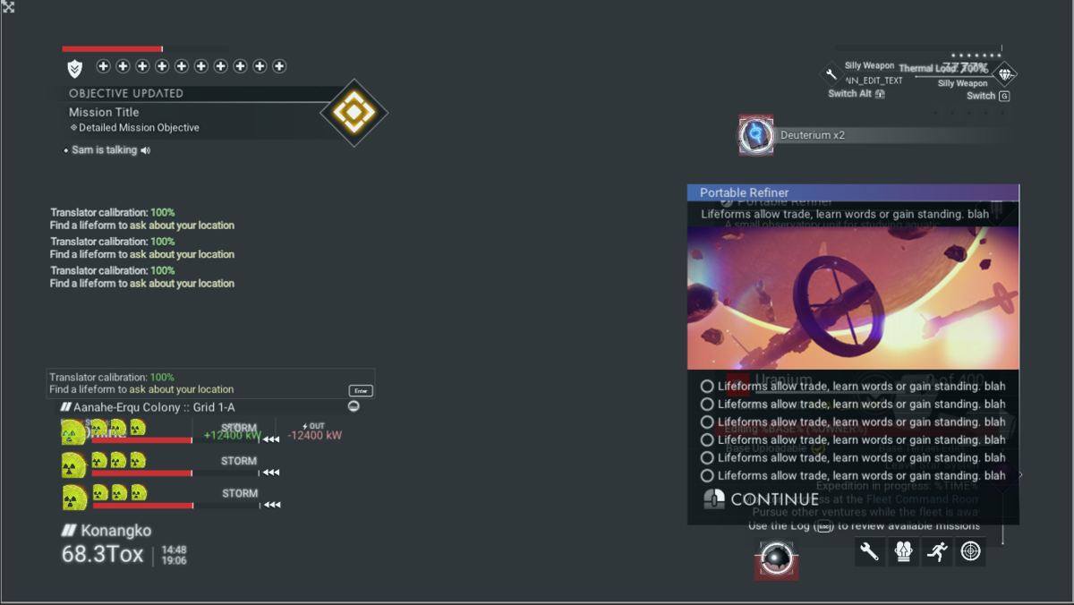 Fractal Update Debug Version - No Man's Sky Retro